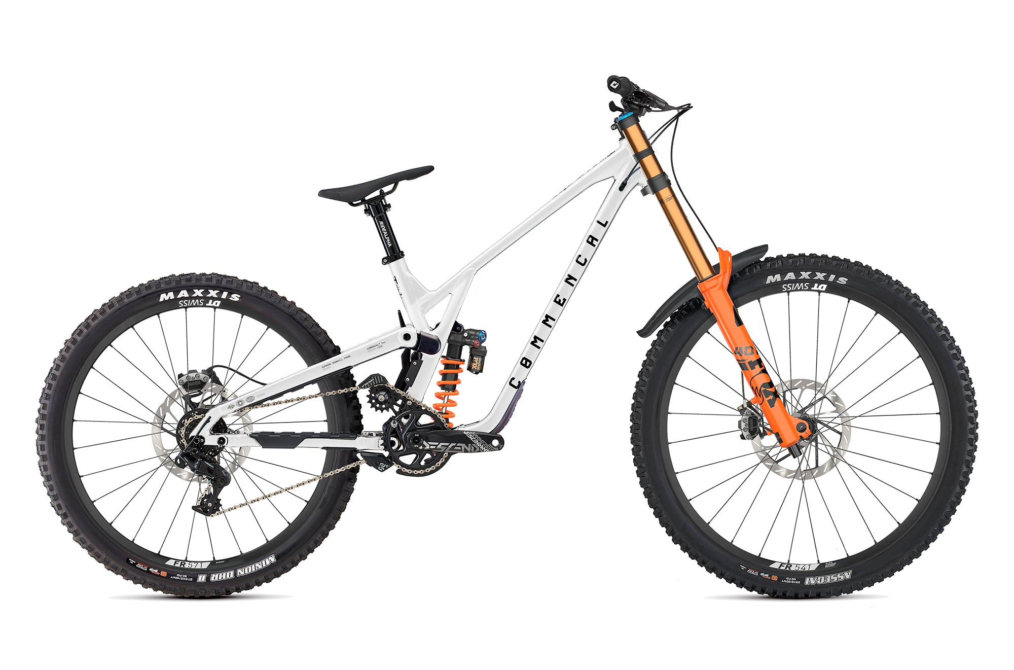 COMMENCAL SUPREME DH V5 SIGNATURE PURE WHITE 2026 – Rise Components