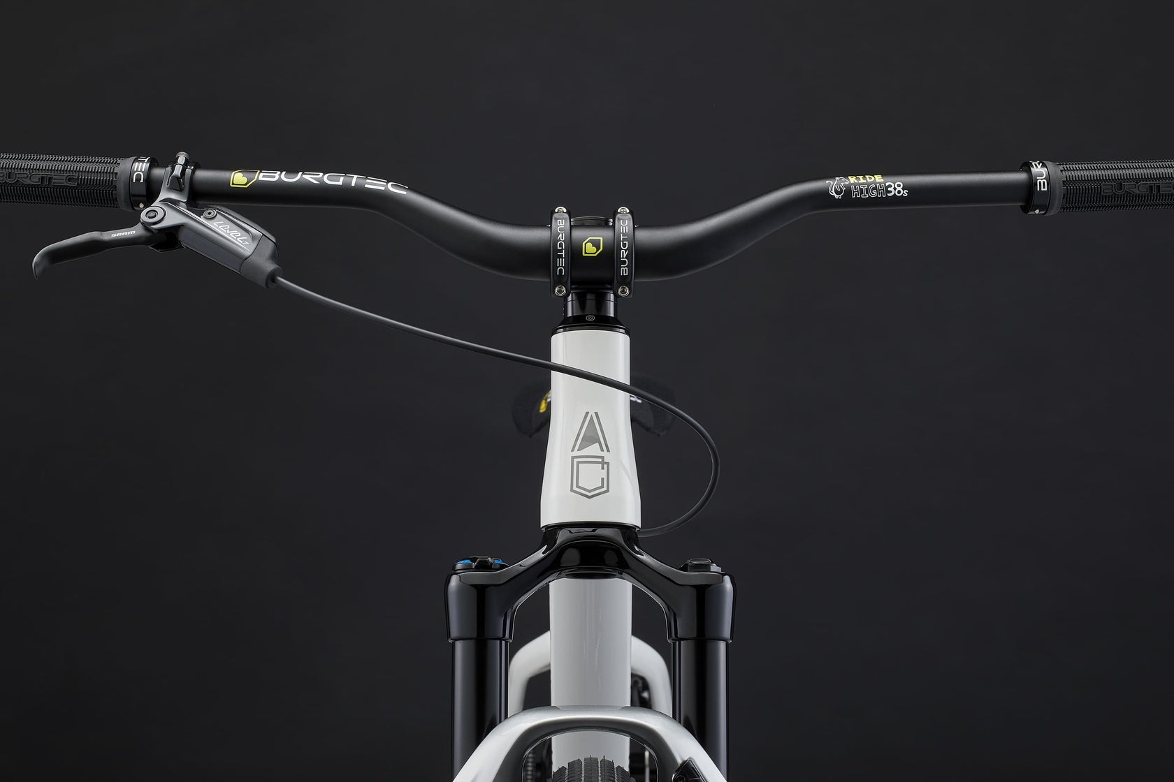 COMMENCAL ABSOLUT PIKE SILVER PURE WHITE – Rise Components