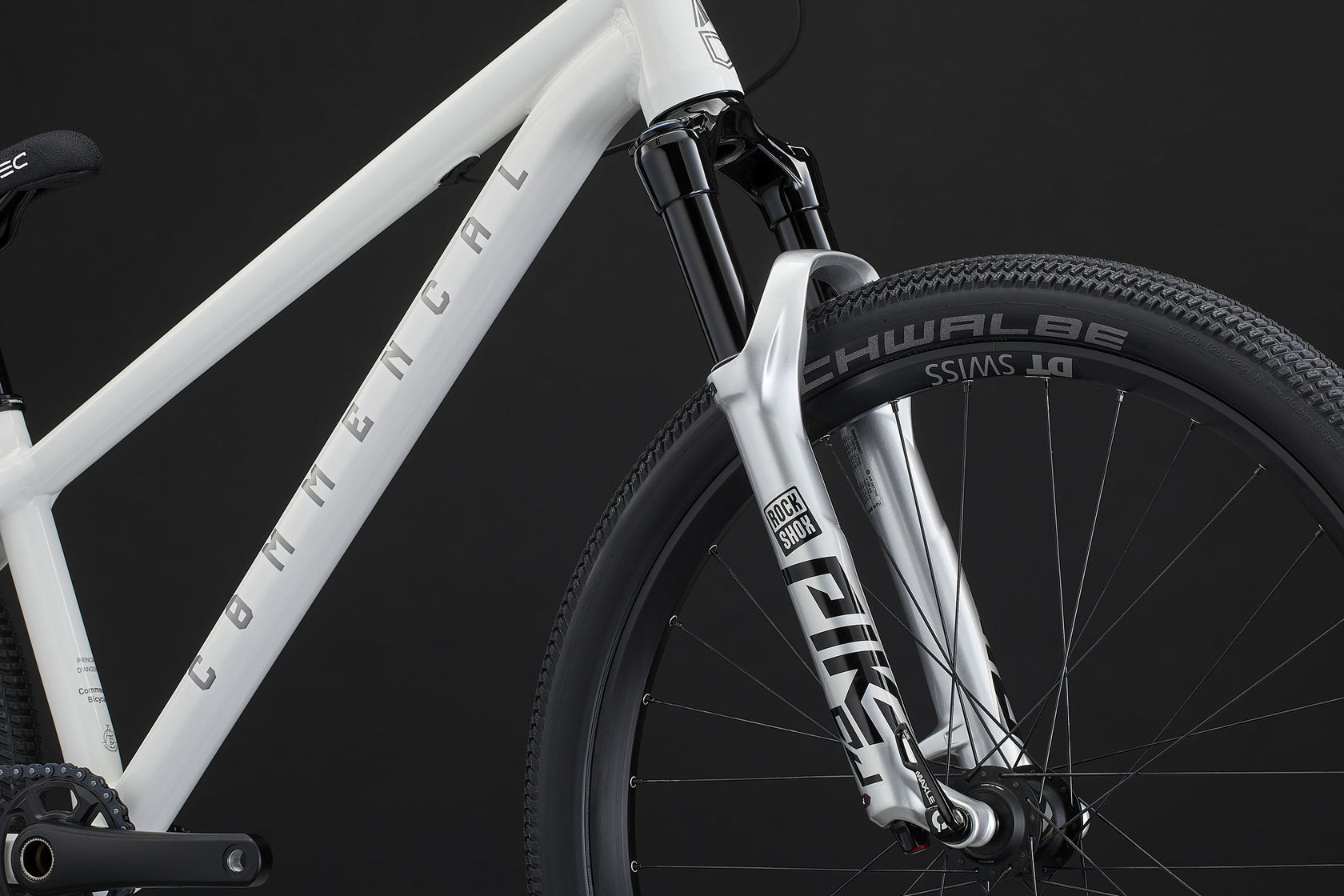 COMMENCAL ABSOLUT PIKE SILVER PURE WHITE – Rise Components